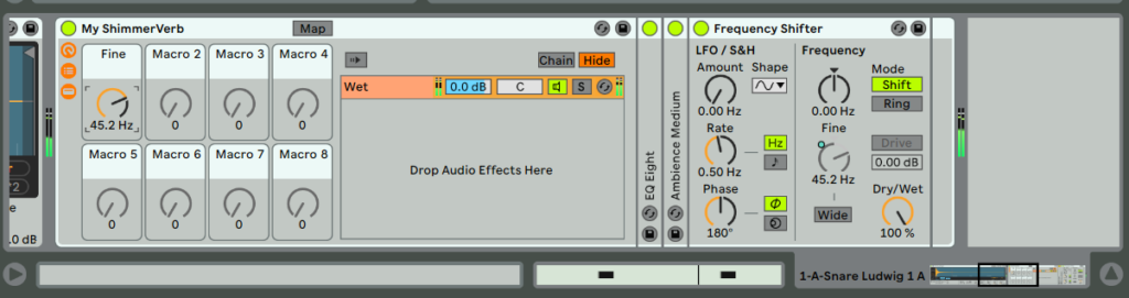 Make a Shimmer Reverb in Ableton Live - Aulart