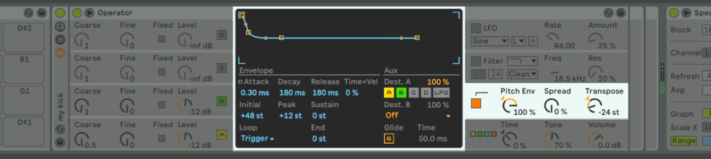 Create a custom Kick drum with Ableton Operator - Aulart